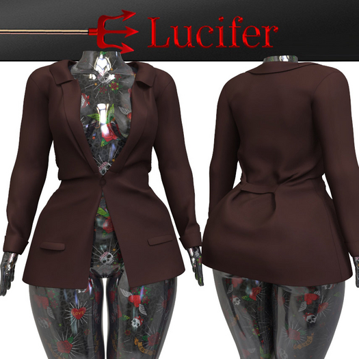 Second Life Marketplace Brown Jacket